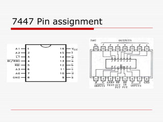 100 digital lab_7447to7segment | PPT