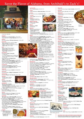 100 dishes brochure2010 | PDF | Bars & Restaurants | Attractions