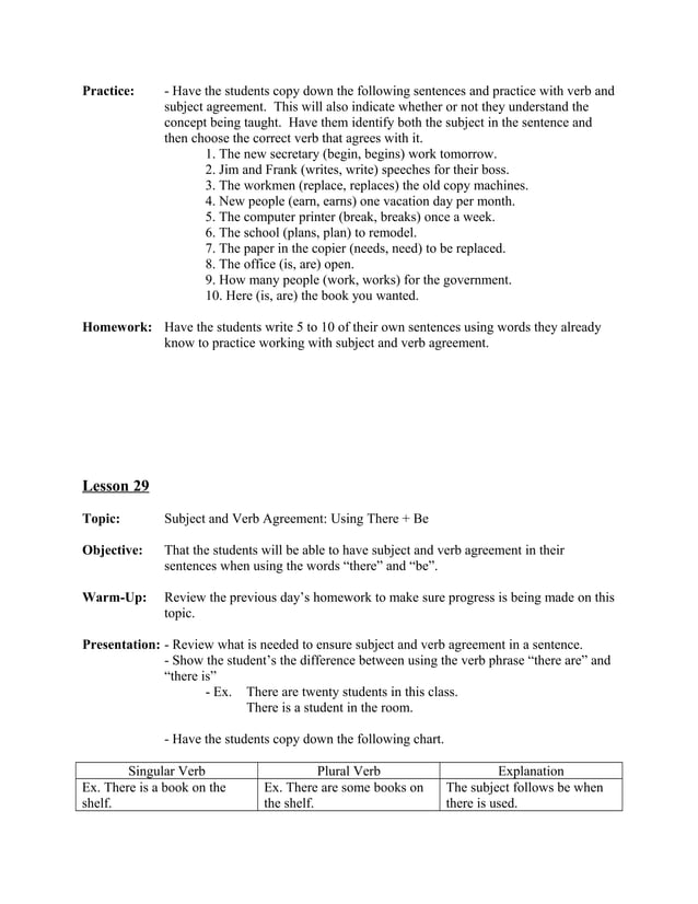 100 Lesson Plans (Parts of Speech) | DOC | National & Civic Holidays ...