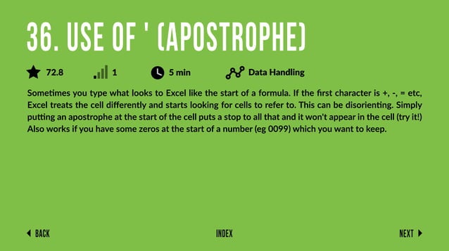 The Definitive 100 Most Useful Excel Tips | PDF | Desktop Publishing | Computer Software and ...