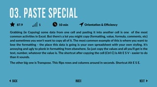 The Definitive 100 Most Useful Excel Tips | PDF