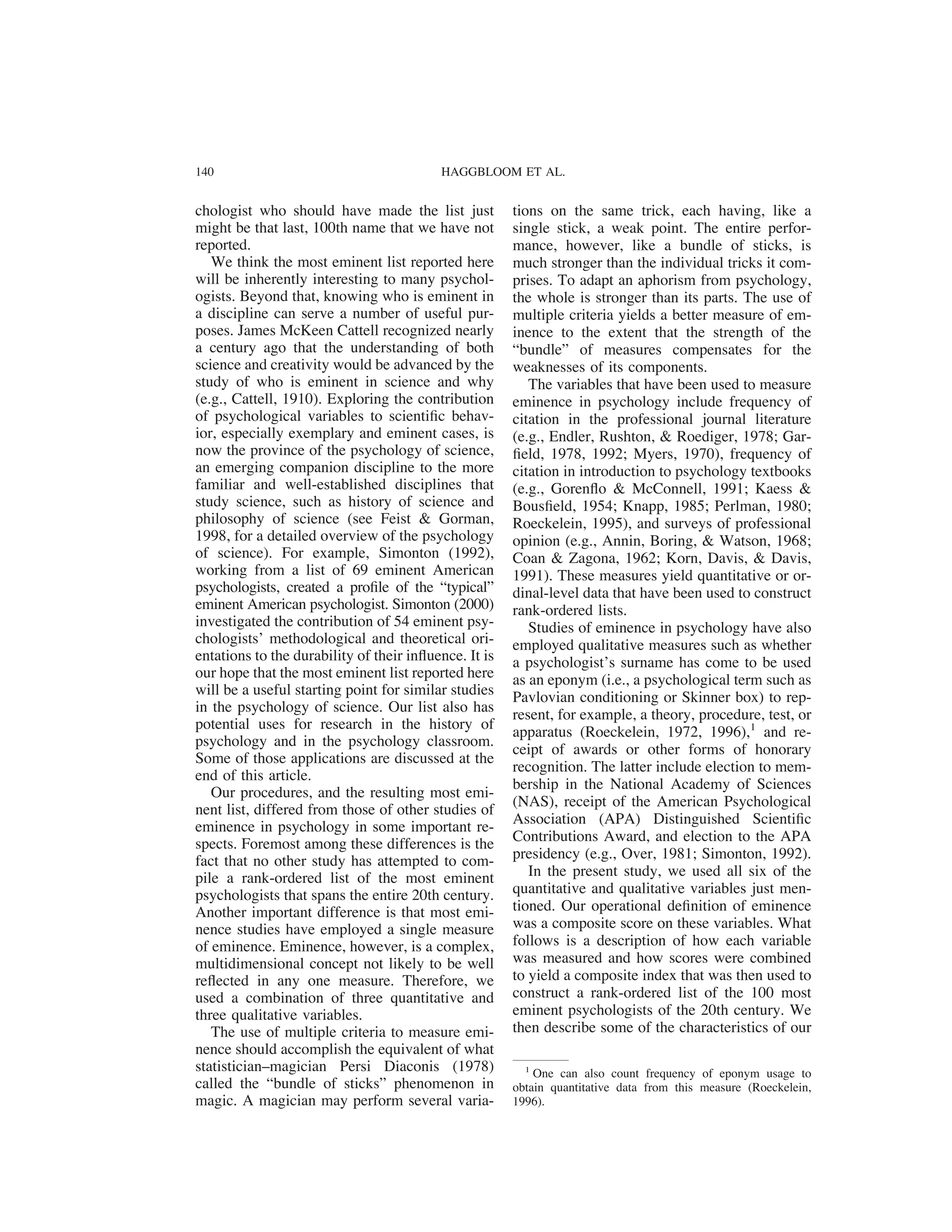 100 famous psychologists | PDF