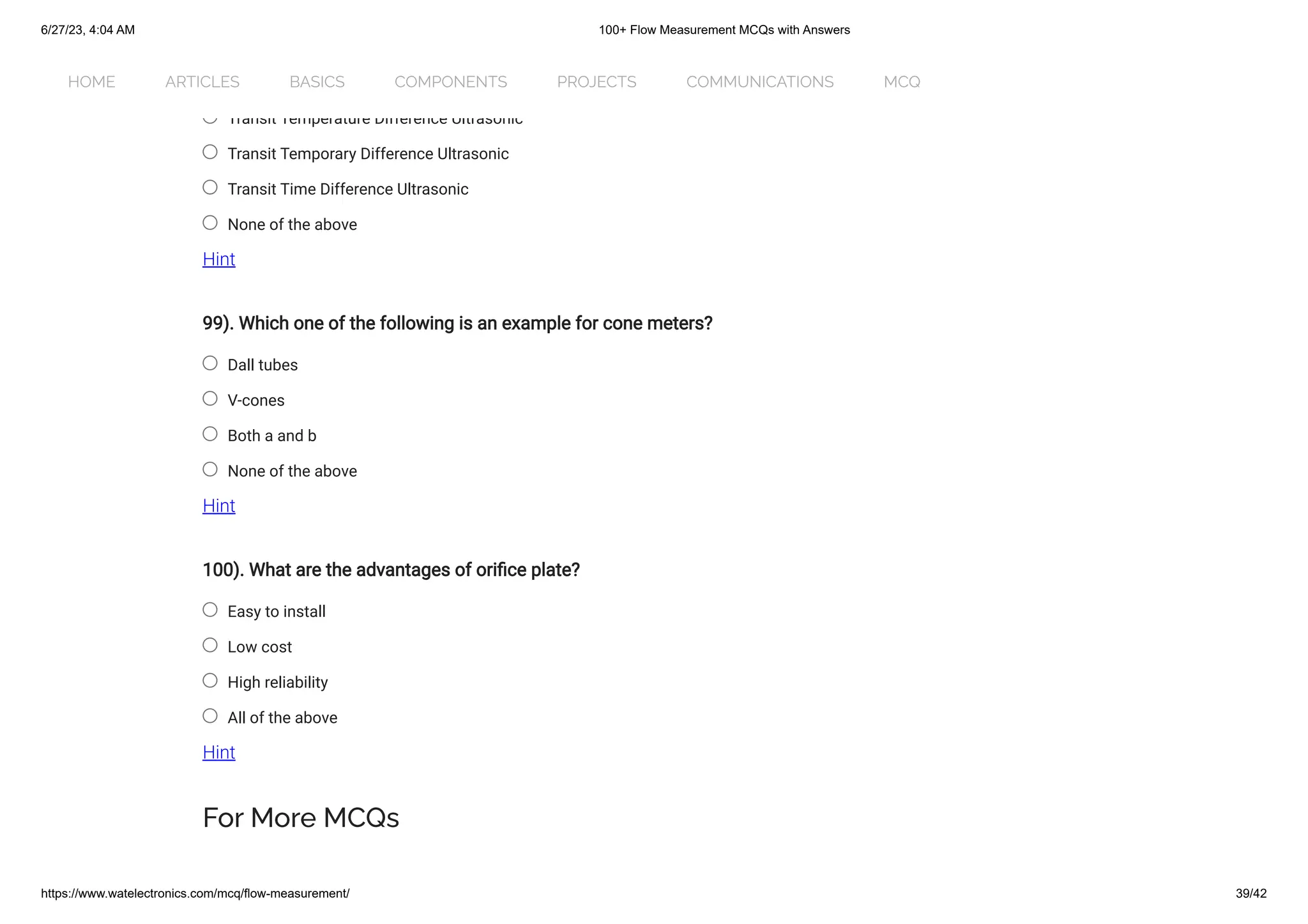 Measurement MCQs with Answers.pdf