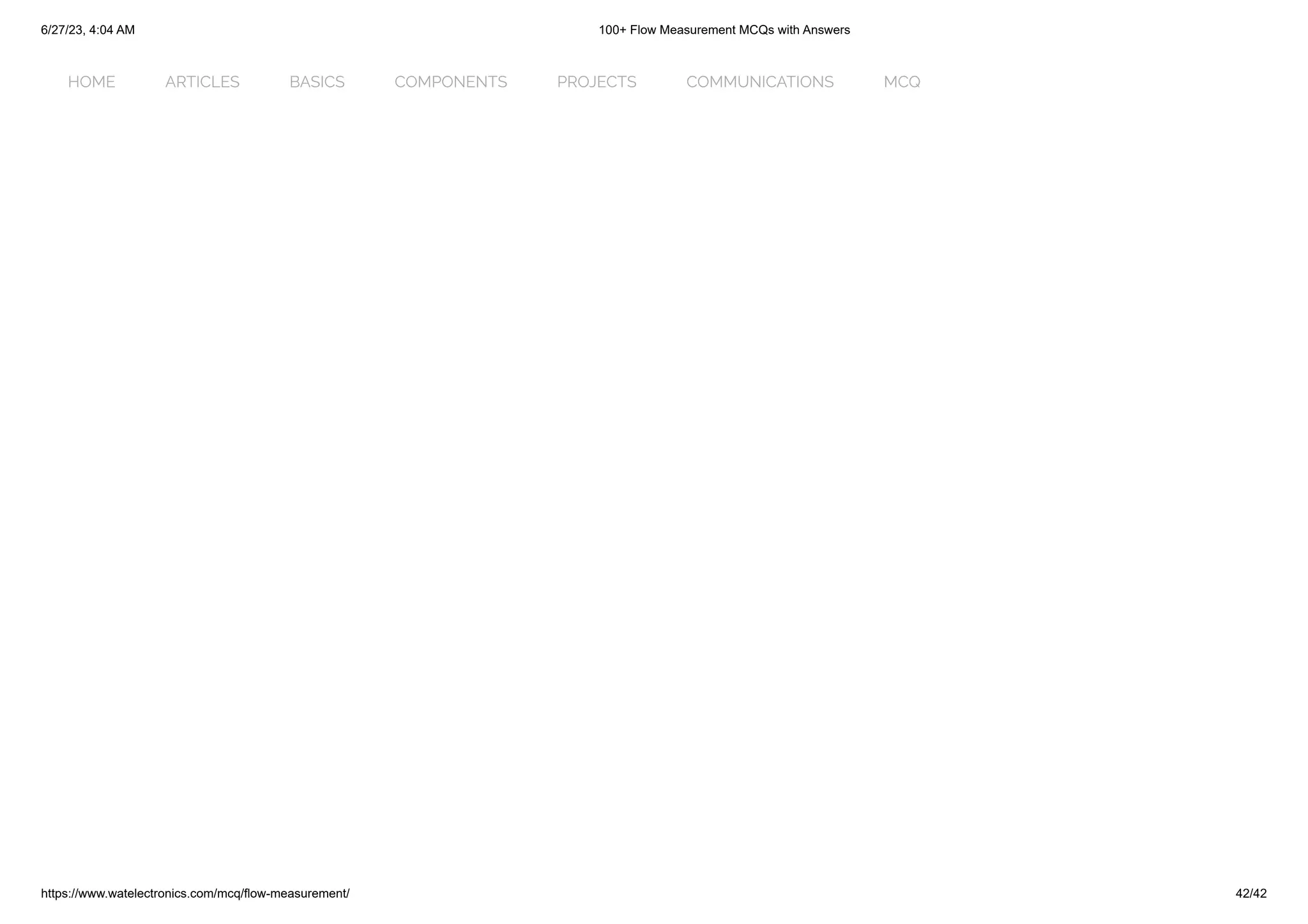 Measurement MCQs with Answers.pdf