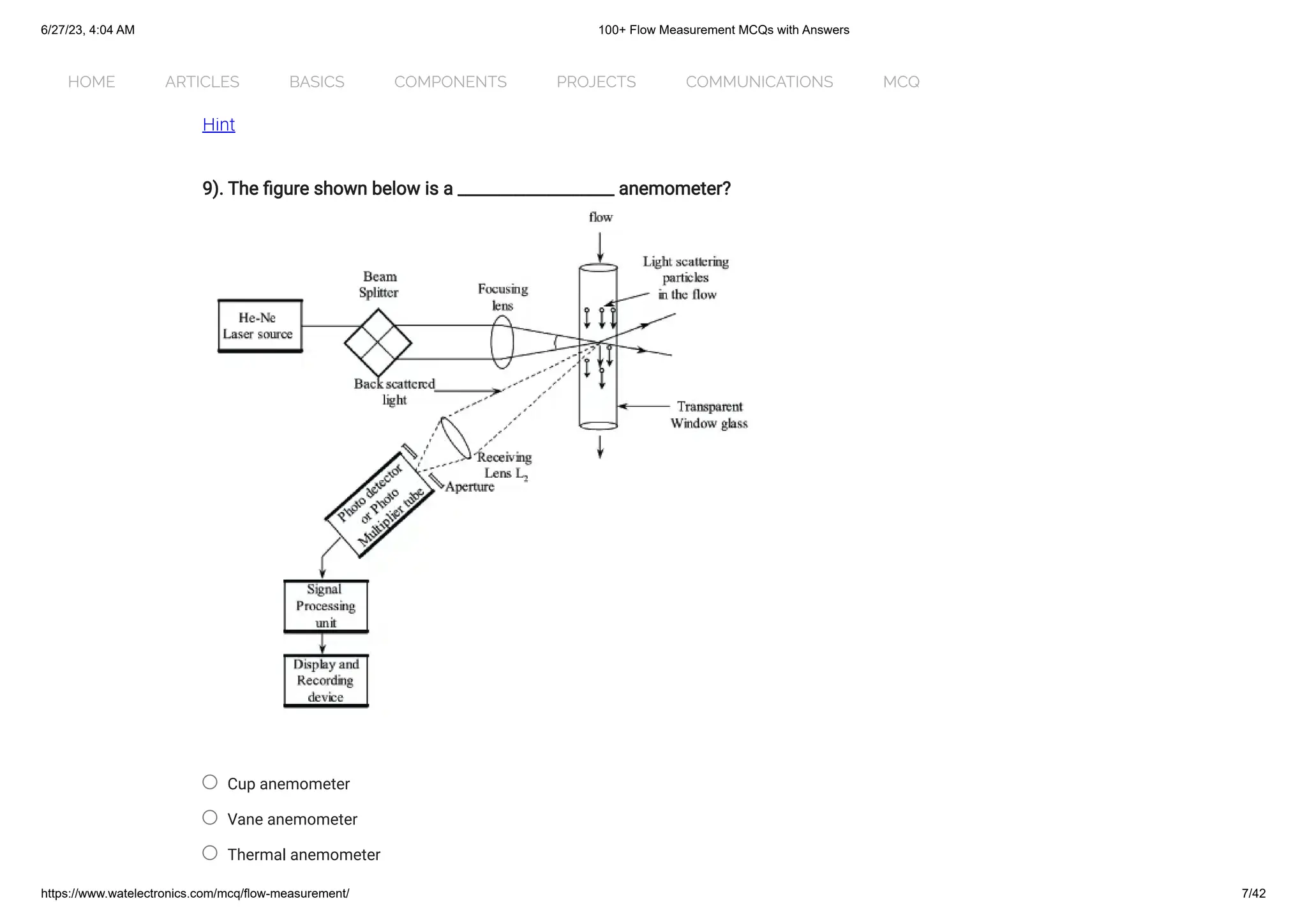 Measurement MCQs with Answers.pdf