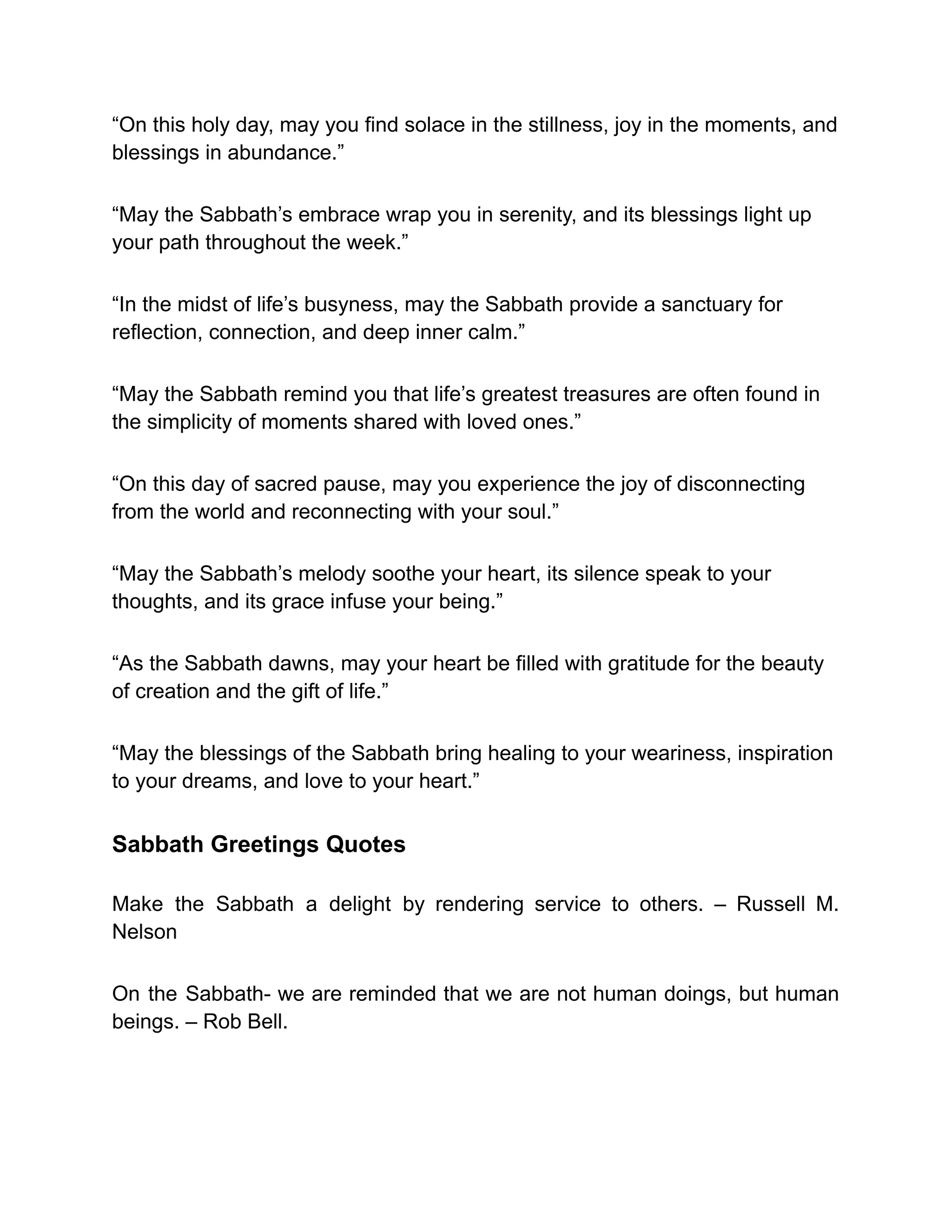 100+ Happy Sabbath Quotes, Wishes and Greetings.pdf