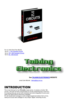 100 IC Circuits | PDF