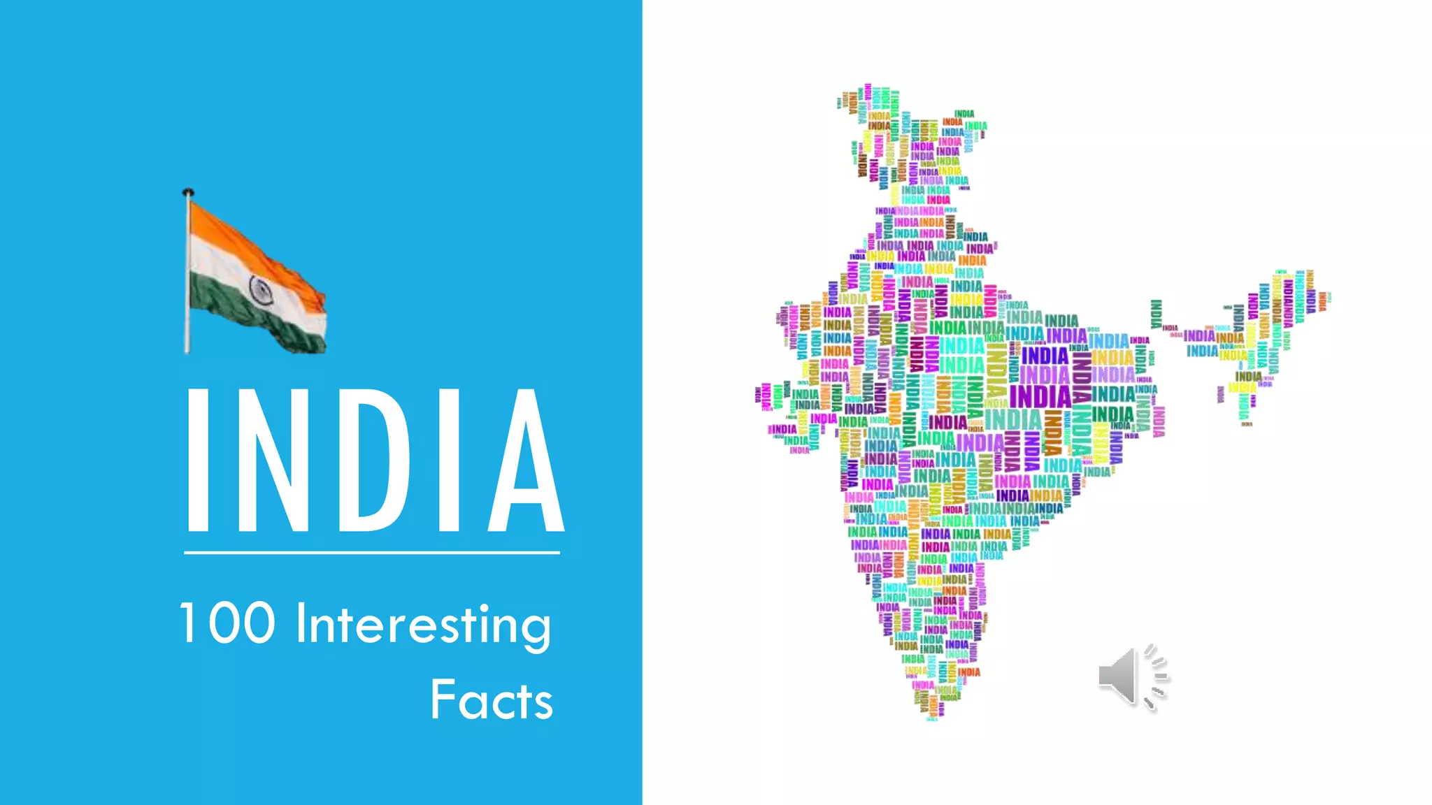 100 Interesting Facts About India | PPTX