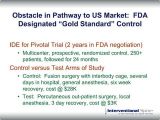 Innovative Product Shelved in US Due to Unacceptable Regulatory Hurdles ...