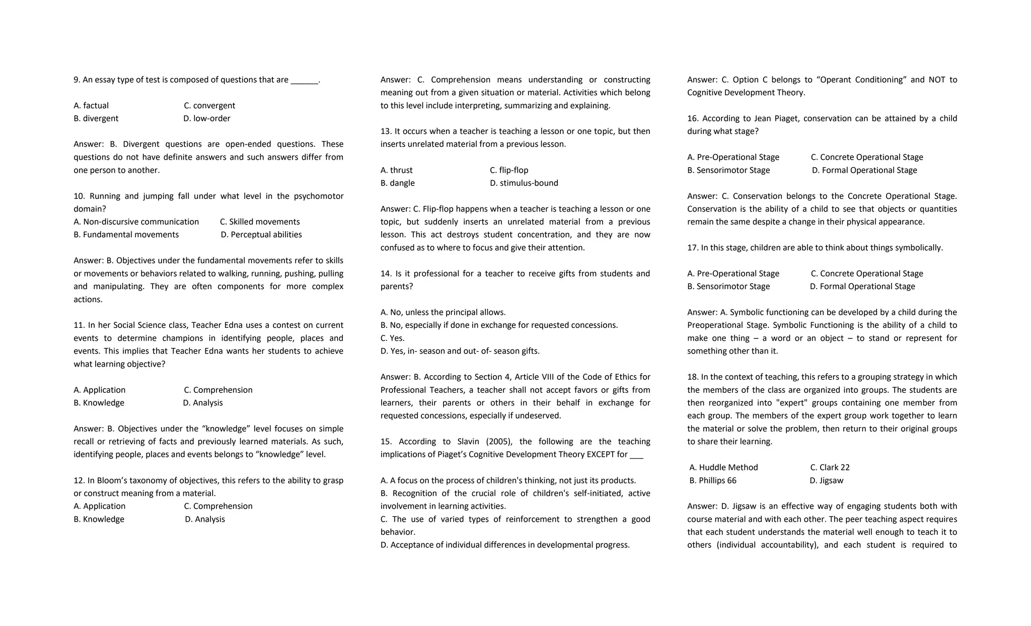 100 LET QUESTIONS WITH ANSWER AND RATIONALIZATION.docx