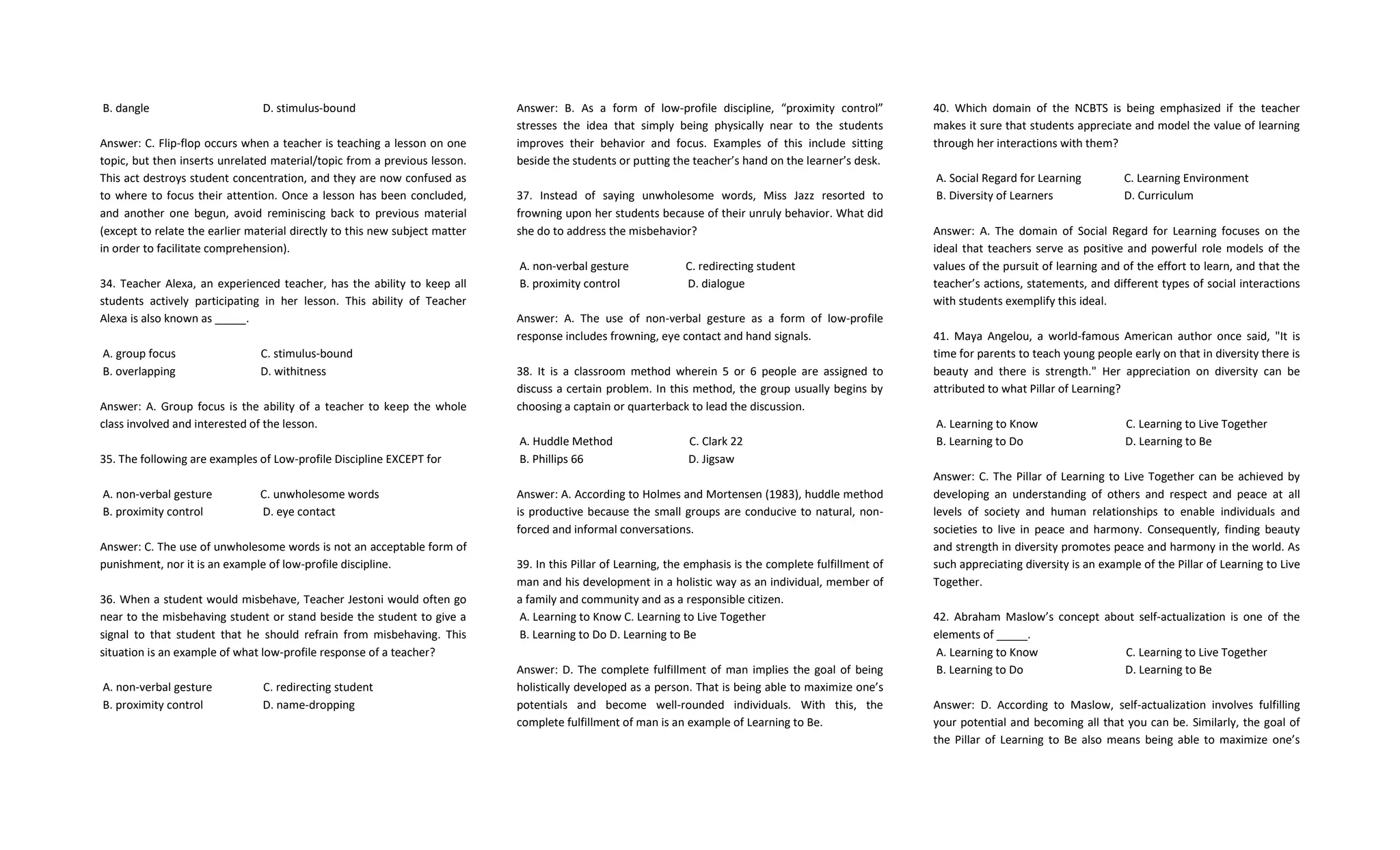 100 LET QUESTIONS WITH ANSWER AND RATIONALIZATION.docx