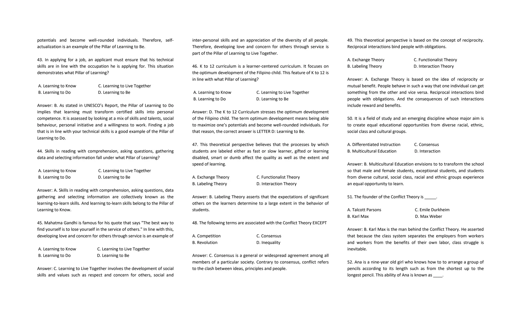 100 LET QUESTIONS WITH ANSWER AND RATIONALIZATION.docx