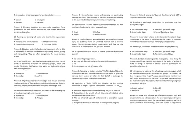 100 LET QUESTIONS WITH ANSWER AND RATIONALIZATION.docx