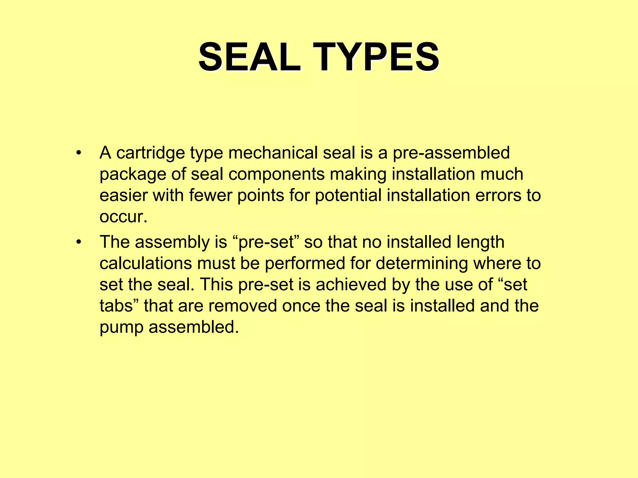 100 Mechanical Seals (1).ppt | Skin Care | Beauty