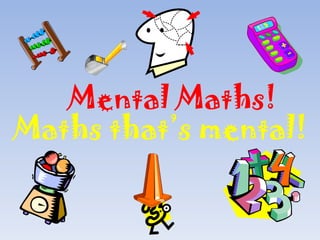 100 Mental Mathematics starters for kids | PPT