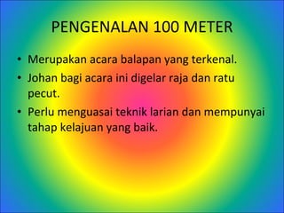 100 meter | PPT
