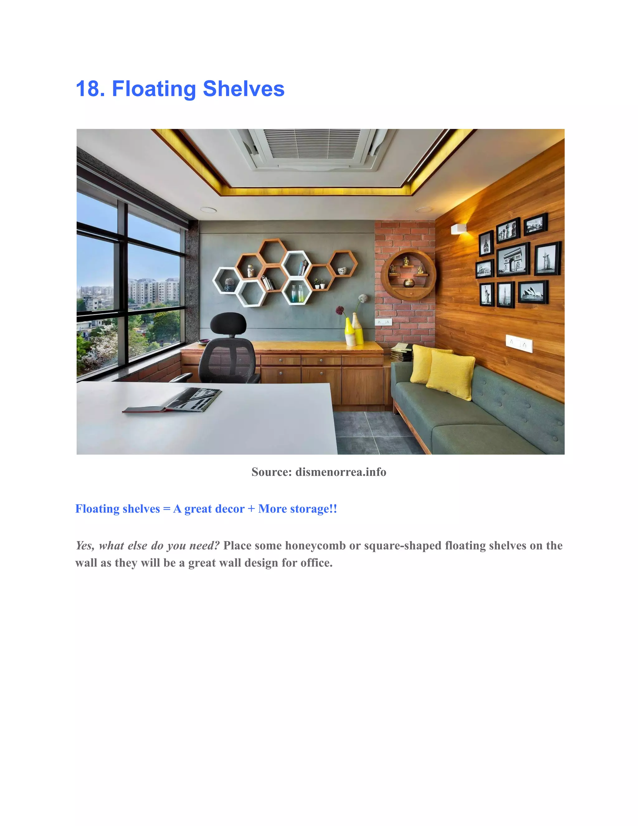 100+ most beautiful office wall design ideas that will inspire ...