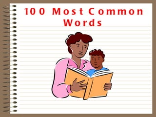 100 most common words | PPT
