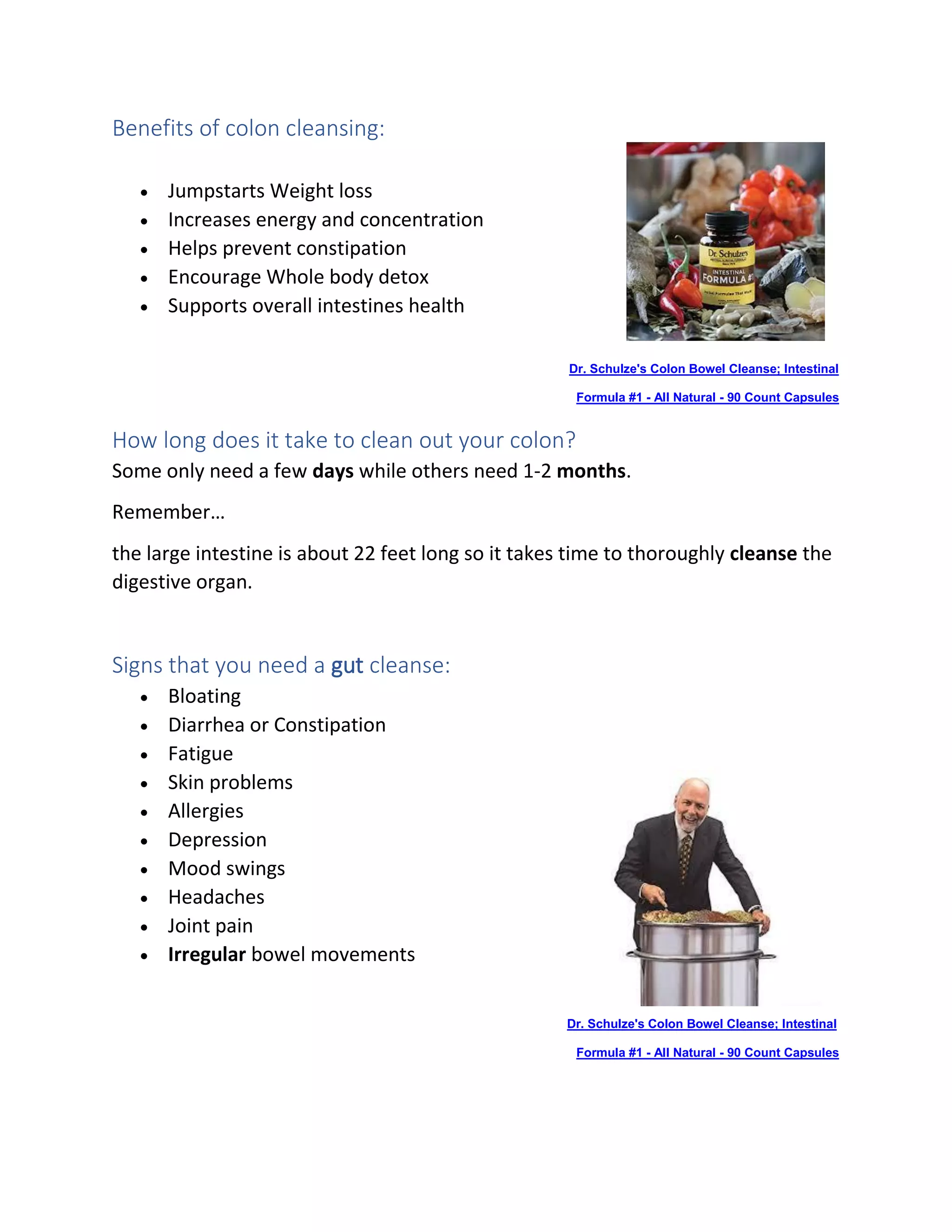 Colon cleanse | PDF