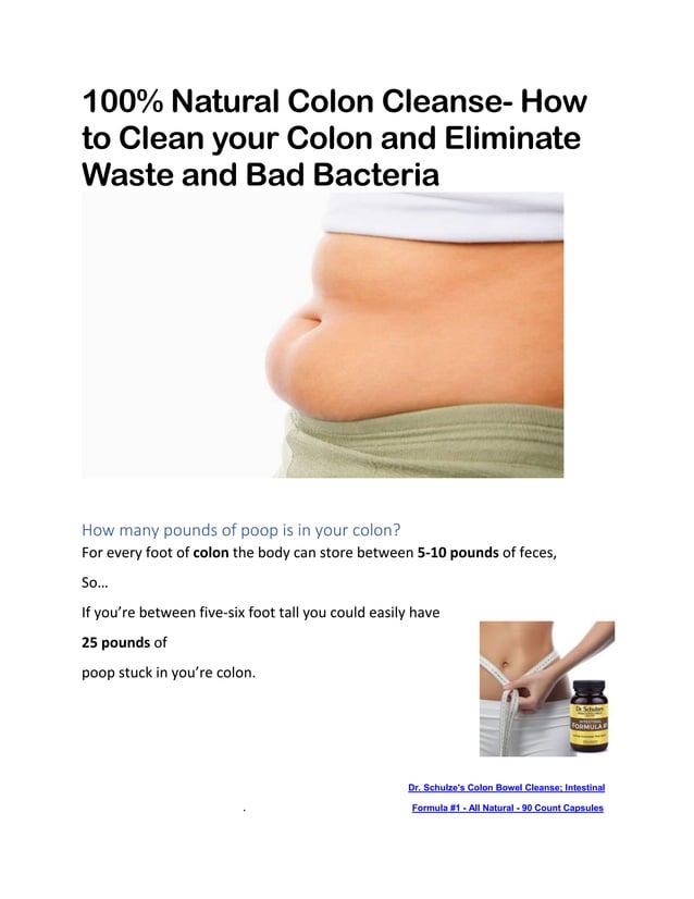 Colon cleanse | PDF