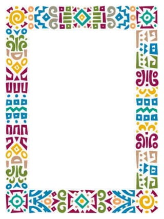 Spanish Page Borders