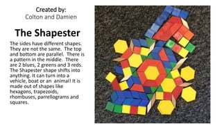 100 Pattern Blocks | PPTX
