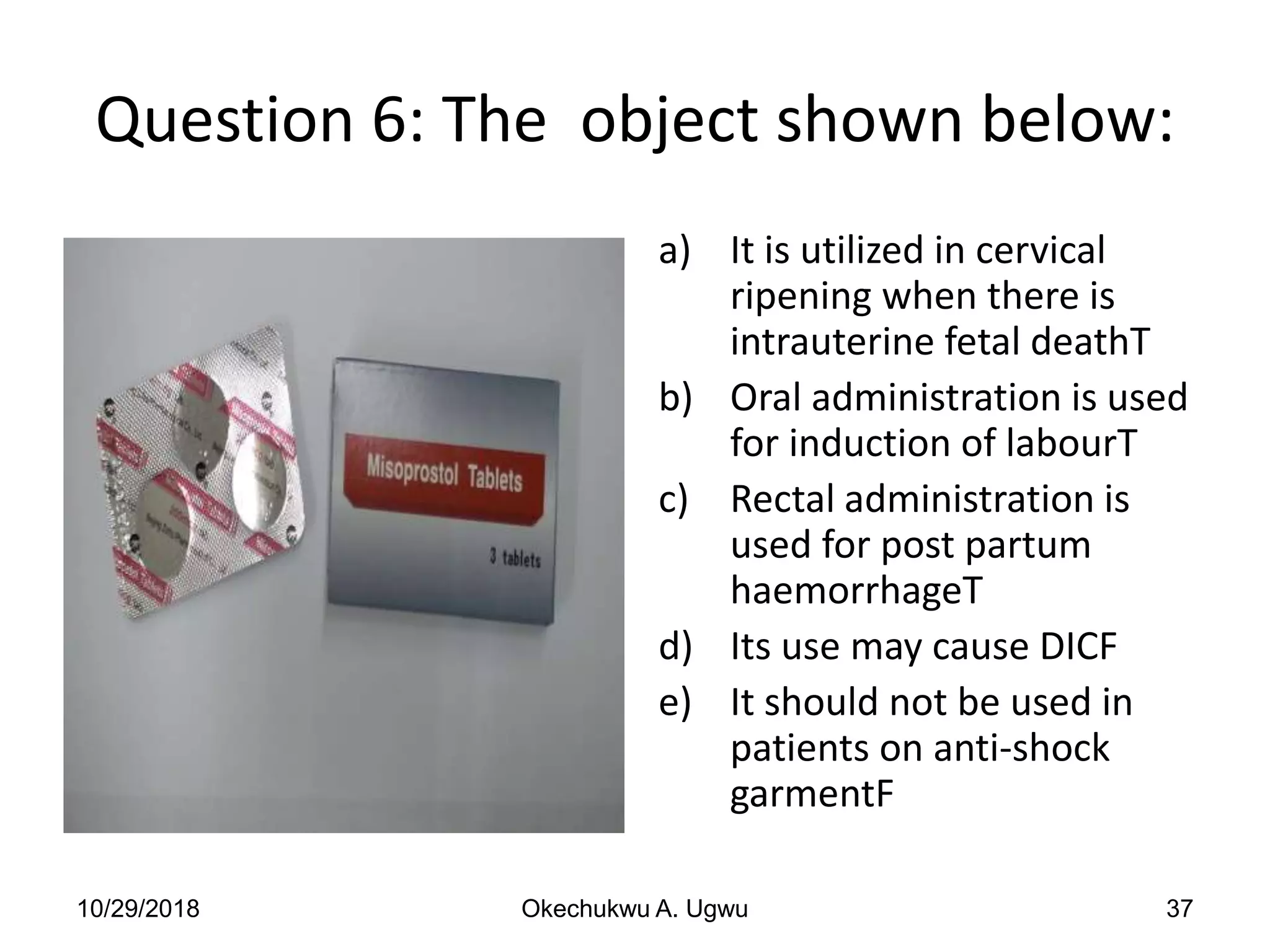 100 picture osce in obstetrics and gynaecology | PPTX