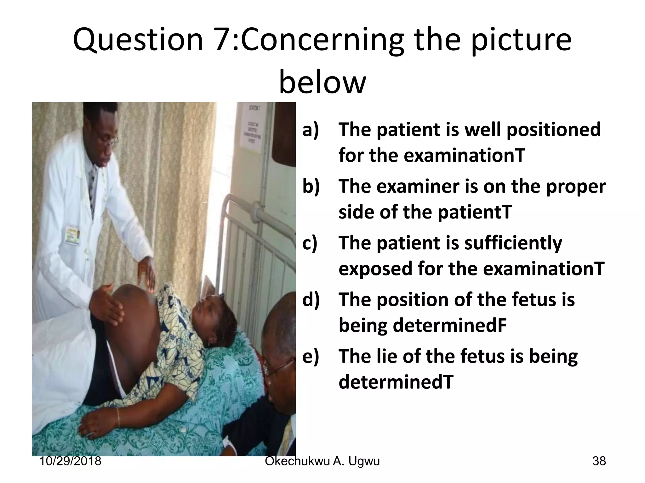 100 picture osce in obstetrics and gynaecology | PPTX