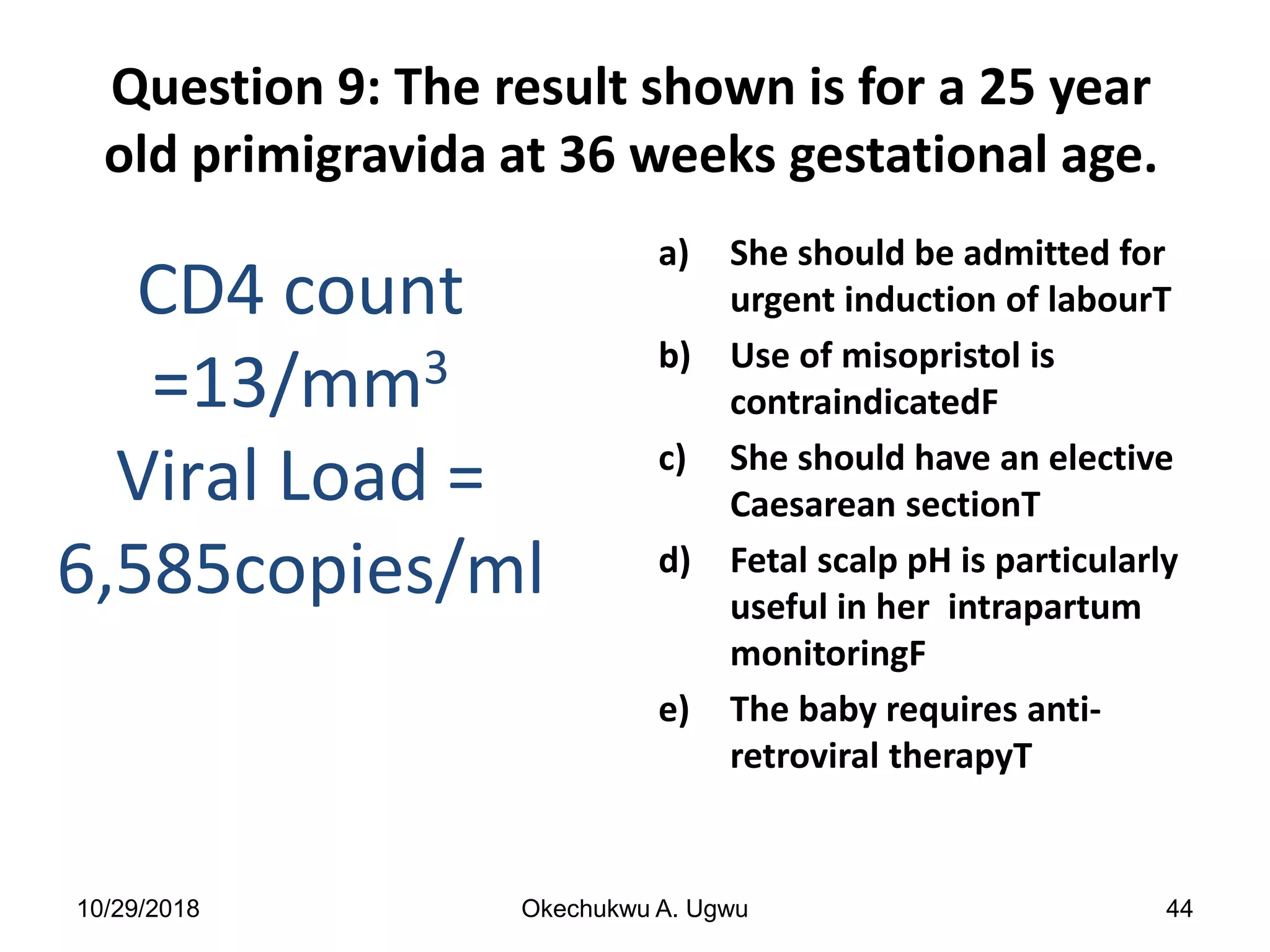 100 picture osce in obstetrics and gynaecology | PPTX