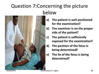 100 picture osce in obstetrics and gynaecology | PPTX
