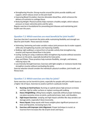 100 Questions to an Orthopedic traumatologist | DOCX