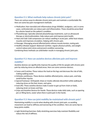 100 Questions to an Orthopedic traumatologist | DOCX