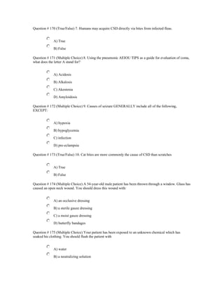 100 question test variety 2 | PDF