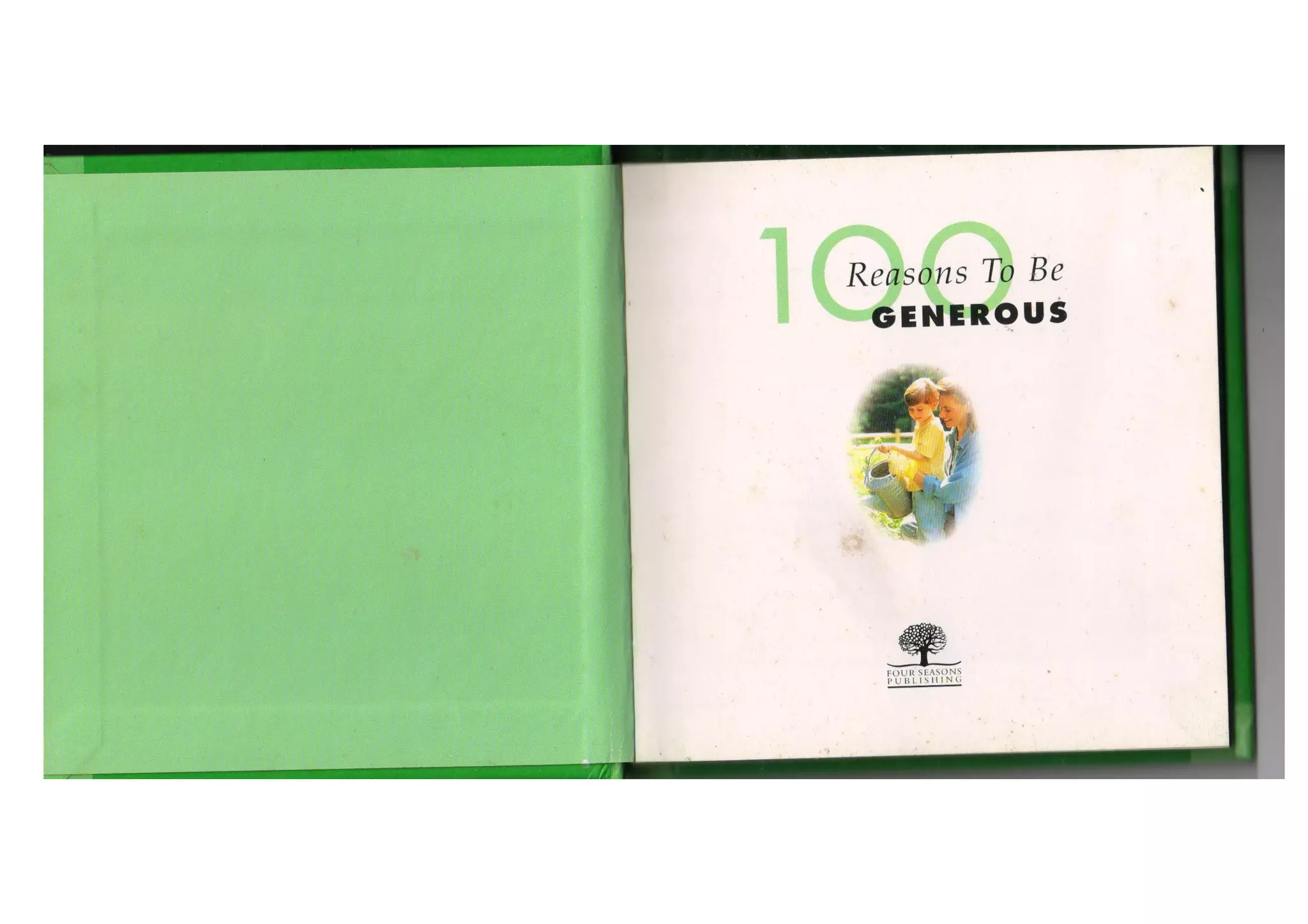 100 reasons to be generous - Julia Thorley | PDF