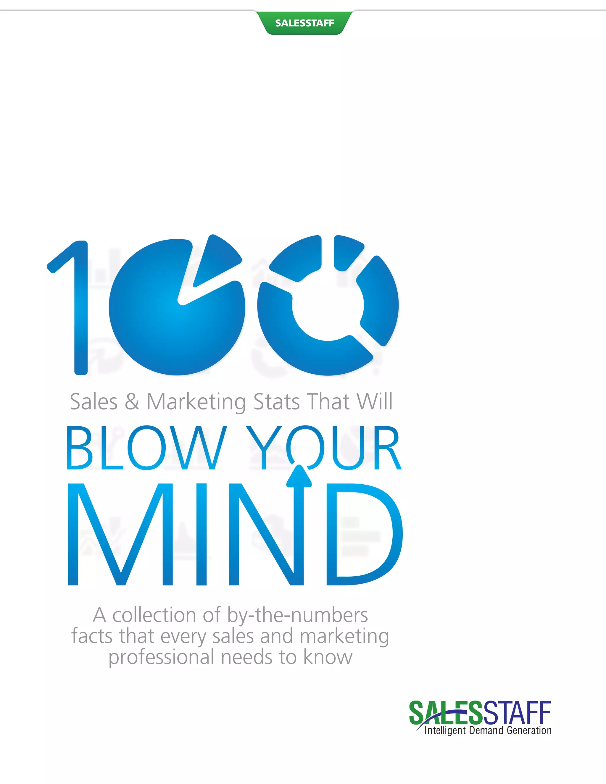 100 sales and marketing stats that will blow your mind | PDF