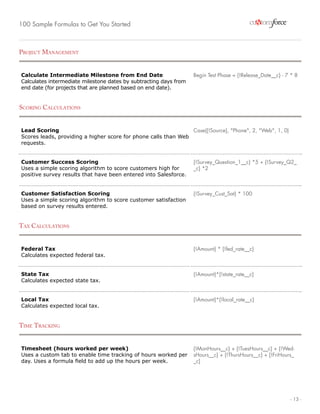 100 sample formulas_v6 | PDF