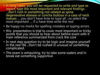 100 slides before EDiR exam | PPTX