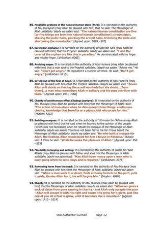 100 Sunnah Acts | PDF