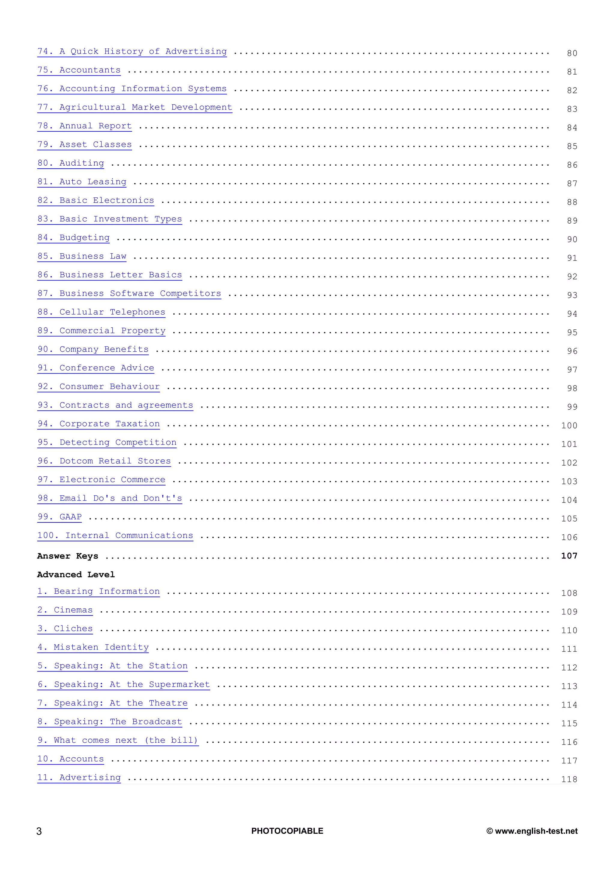 100 toeic preparation tests | PDF