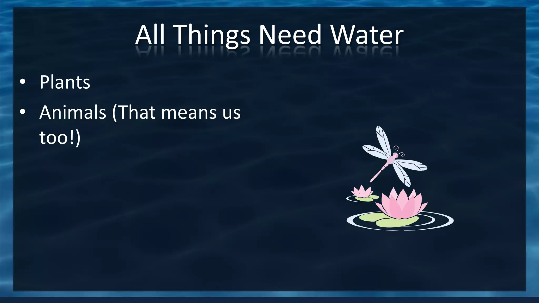 100 uses of water | PPTX