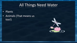 100 uses of water | PPTX