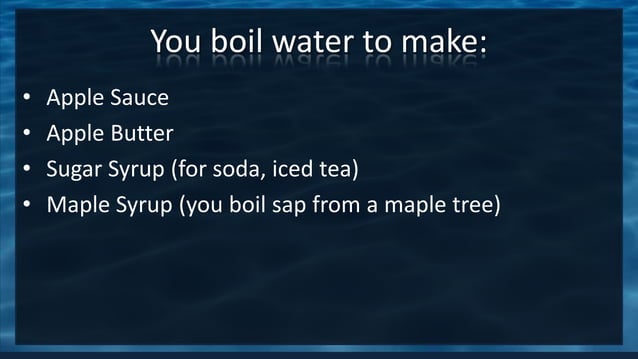 100 uses of water | PPTX