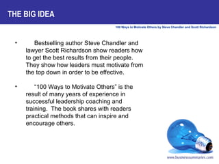 100 ways to motivate others biz | PPS