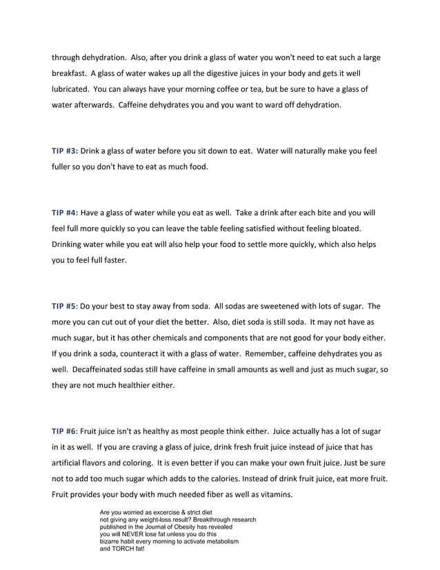 100 weight loss_tips | PDF