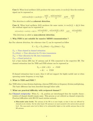 Popular Interview Wireless Question with Answer | PDF