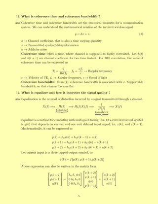 Popular Interview Wireless Question with Answer | PDF
