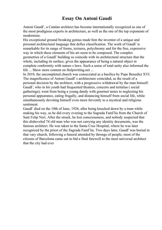 100 Word Essay | PDF