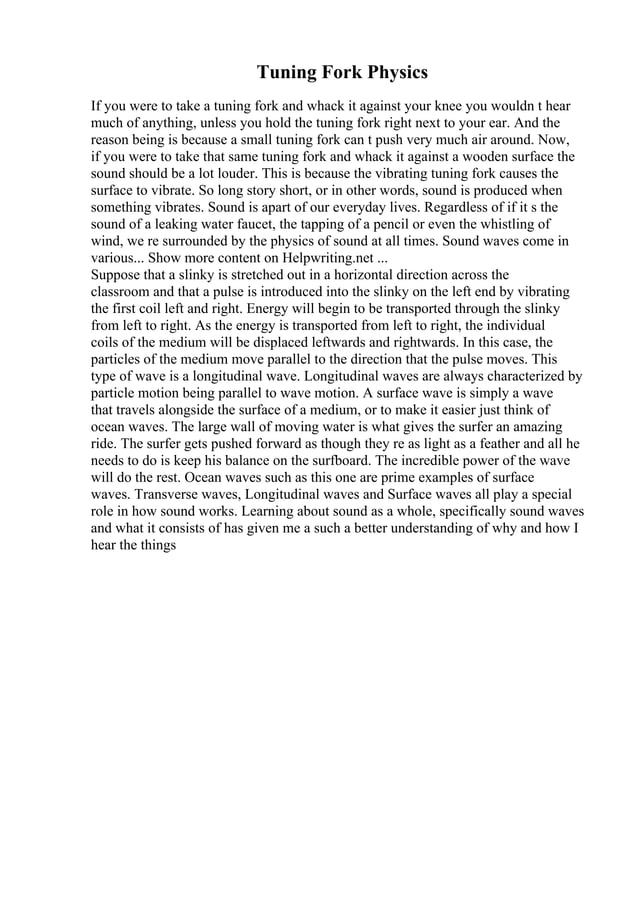 100 Word Essay | PDF