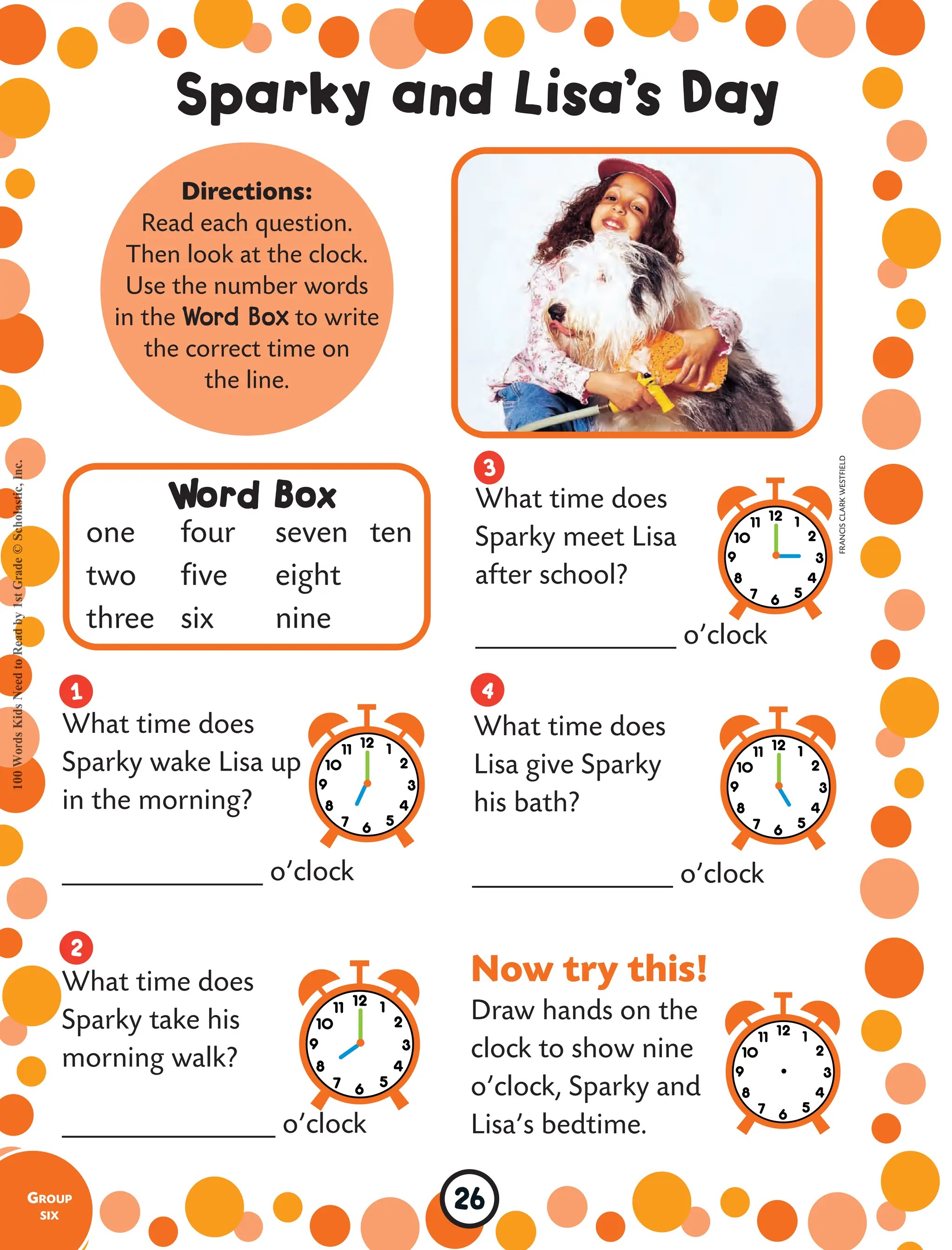 100 Words Kids Need to Read by 1st Grade Sight Word Practice to Build ...