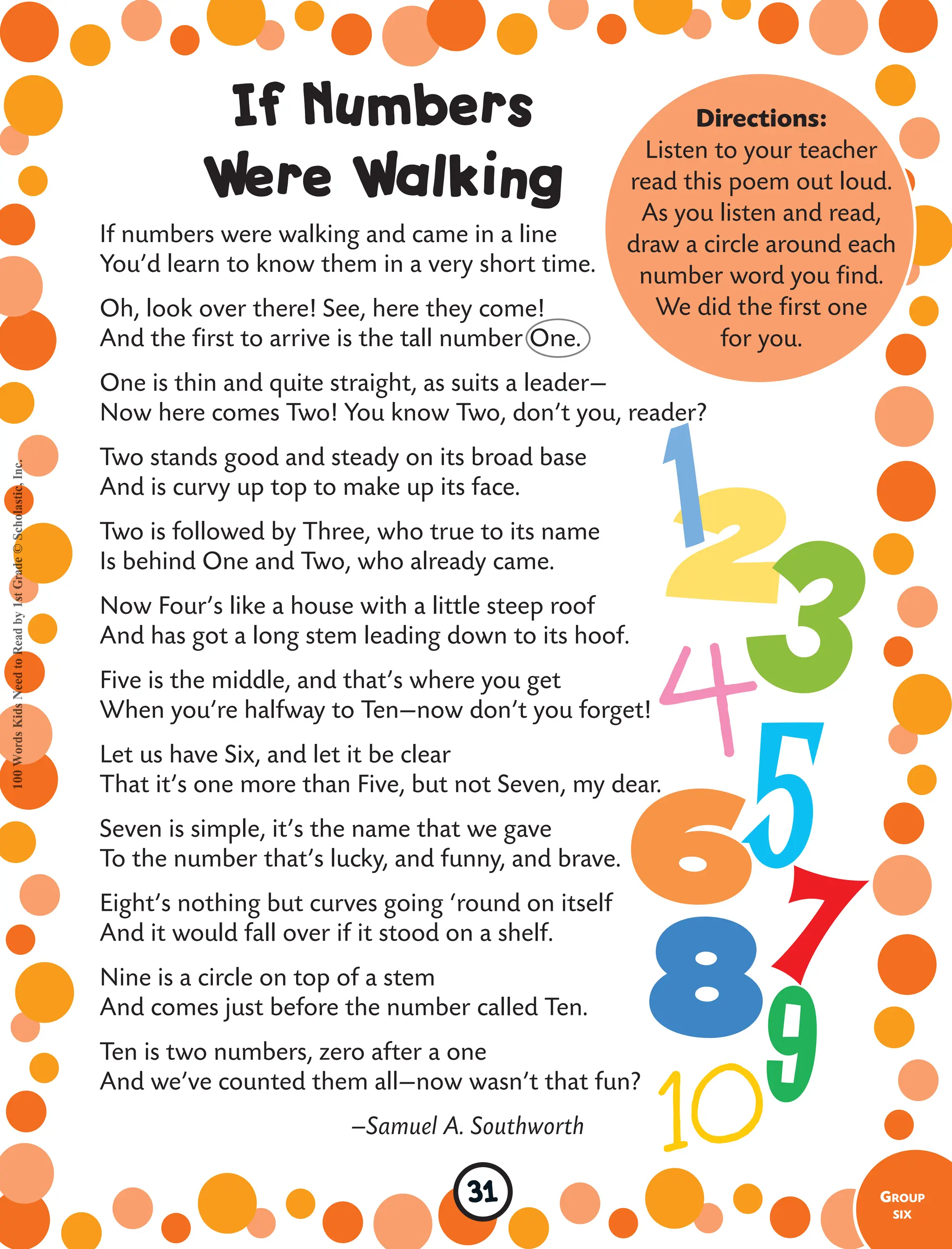 100 Words Kids Need to Read by 1st Grade Sight Word Practice to Build ...